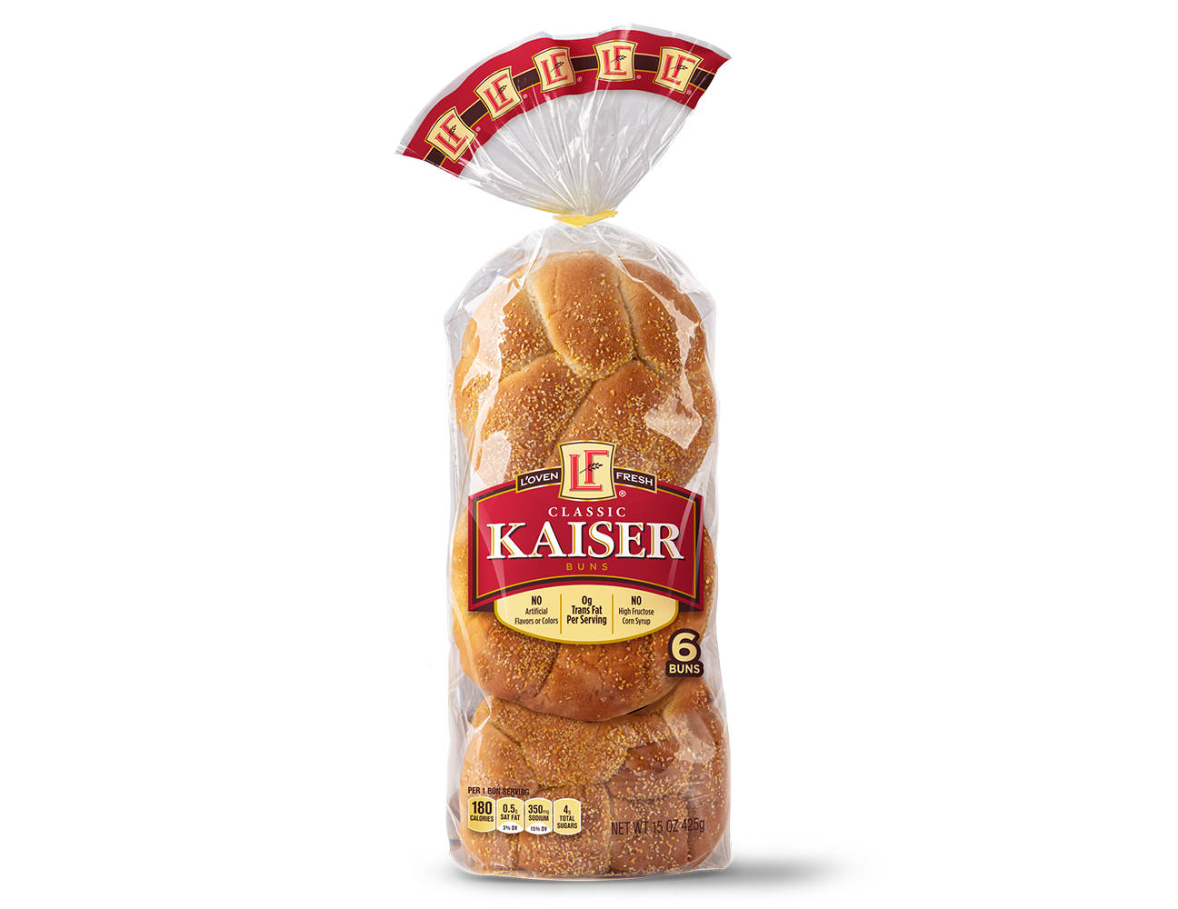 L'oven Fresh Classic Kaiser Buns, 8 count